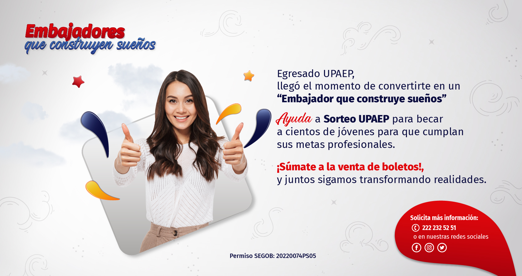 SORTEO UPAEP 2022